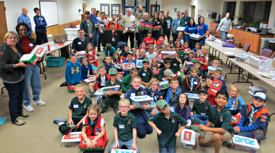 OCC Shoebox Packing Party a Success! | Immanuel Lutheran Church and School